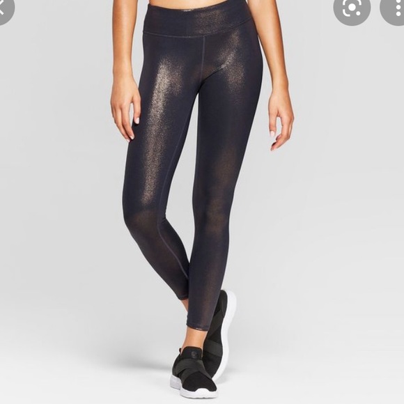 JoyLab | Pants & Jumpsuits | Nwot Joy Lab Metallic Glitter Leggings ...